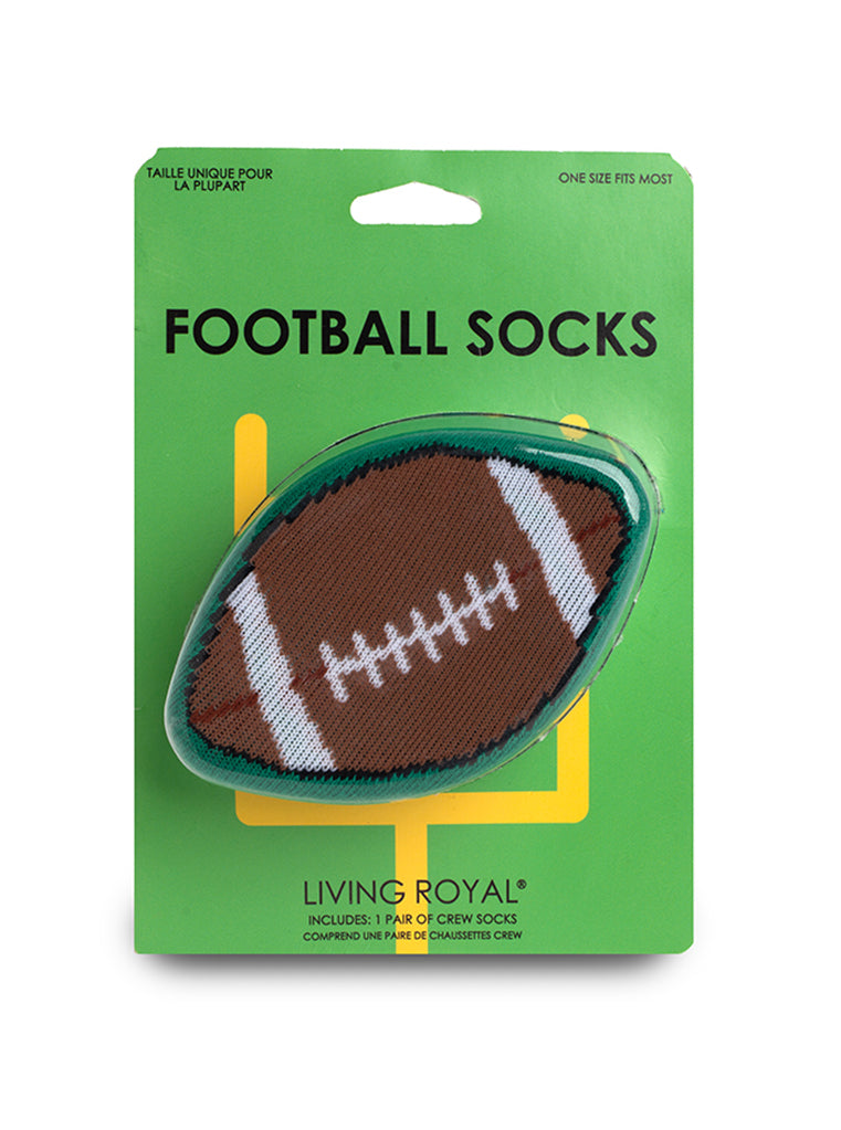 Football 3D Crew Sock – Living Royal