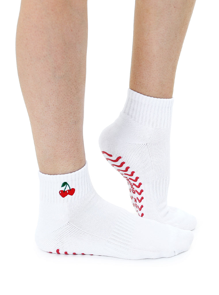 Cherry Grip Socks – Living Royal