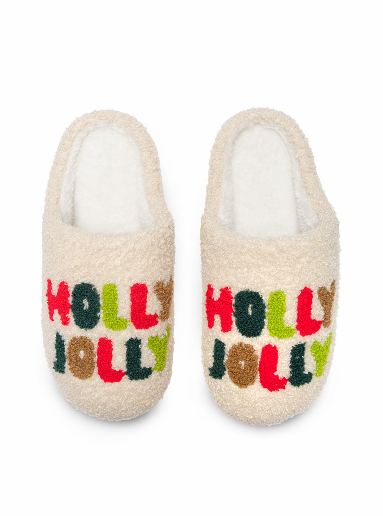 Holly Jolly Slippers – Living Royal