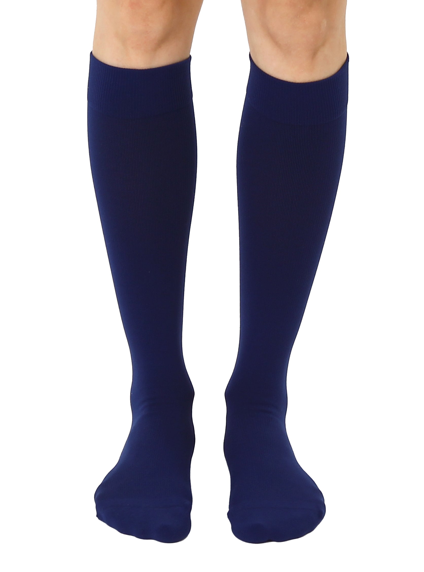 Navy Compression Socks – Living Royal